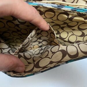 Coach | Bags | Vintage Coach Green C Logo Bag | Poshmark